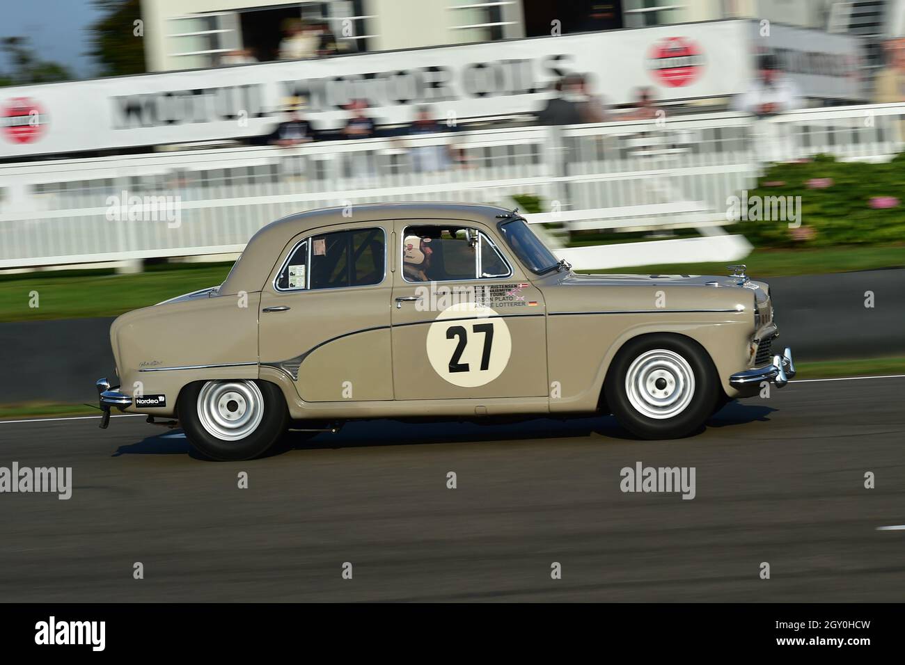 Andre Lotterer, Harry Naismith, Austin A90, St Mary’s Trophy Race ...
