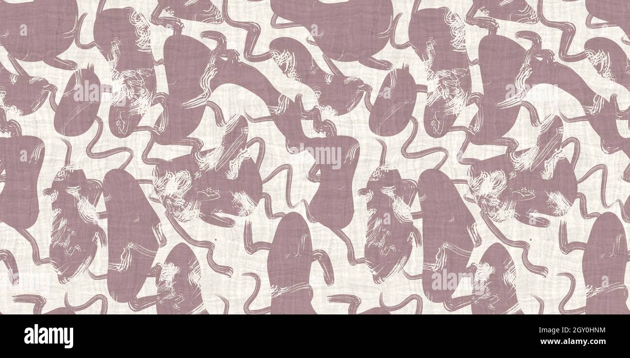 Seamless two tone hand drawn brushed effect pattern border swatch Stock ...