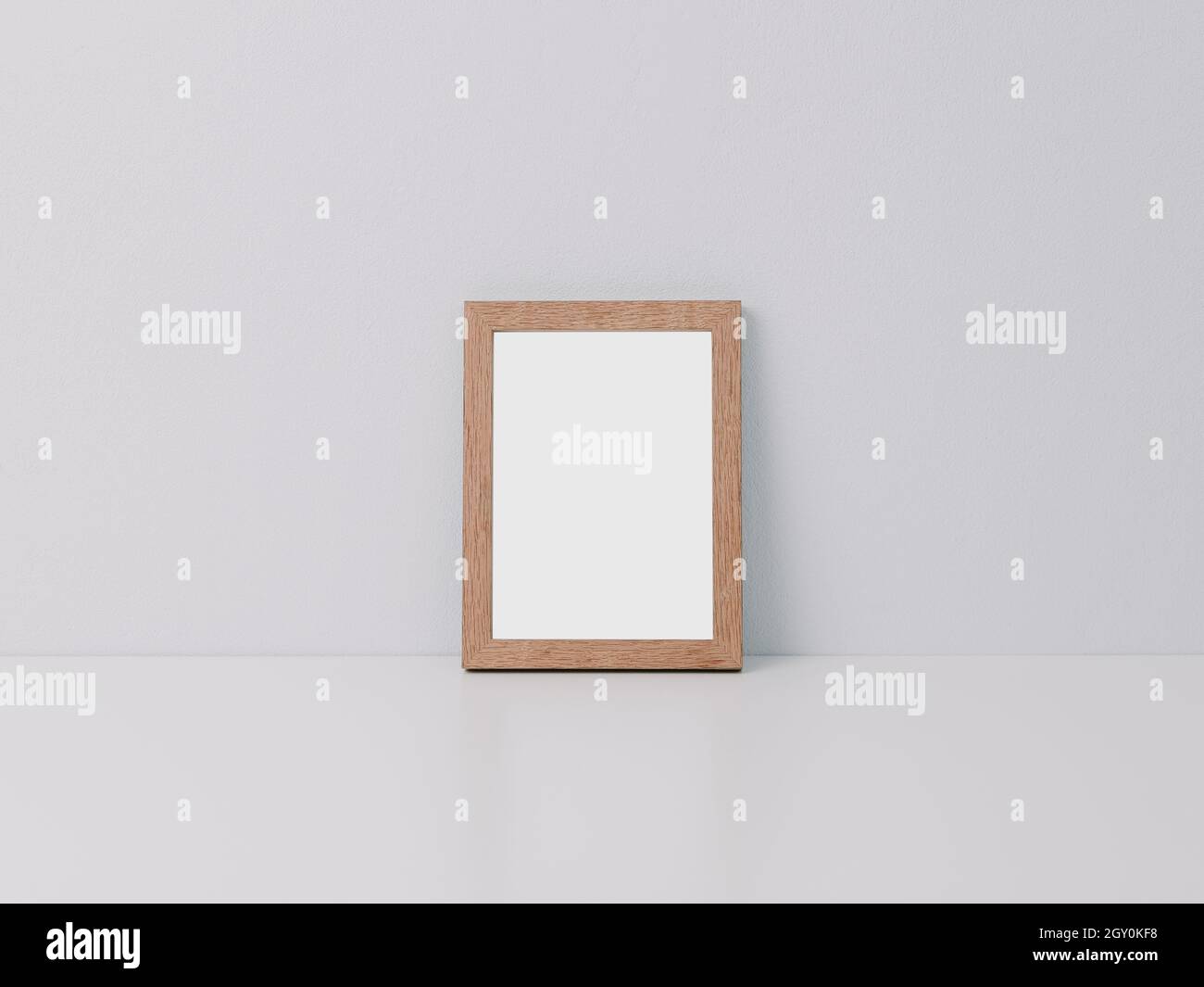 Wooden frame mockup, 5x7 Photo frame, Poster template, Minimalist ...