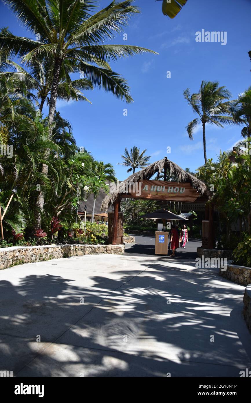 Oahu HI U.S.A. 6/3-4/2021. Polynesian Cultural Center. Opened 10/12 ...