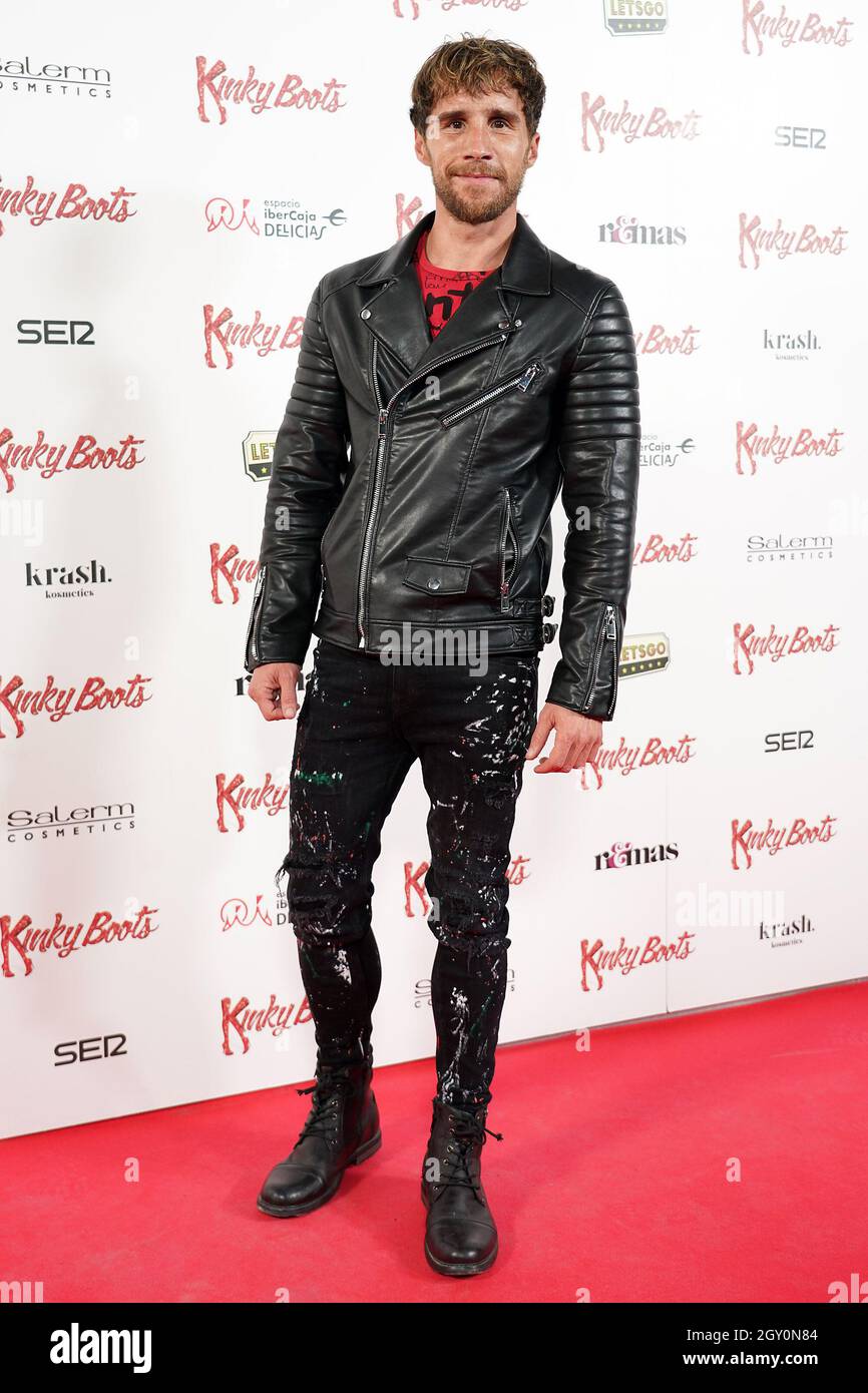 Spain,October 5, 2021. Spanish actor Bernabe Fernandez attends the ...