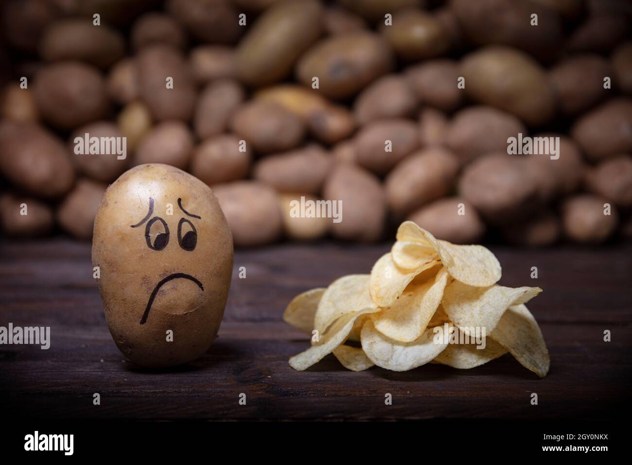 Sad potato hi-res stock photography and images - Alamy