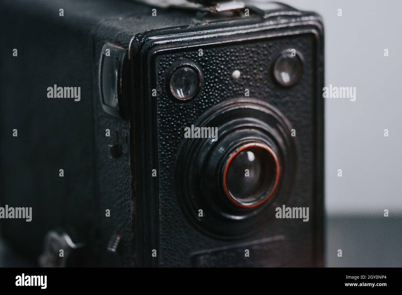 Scenic view of an old camera displayed in the Science and Technology ...