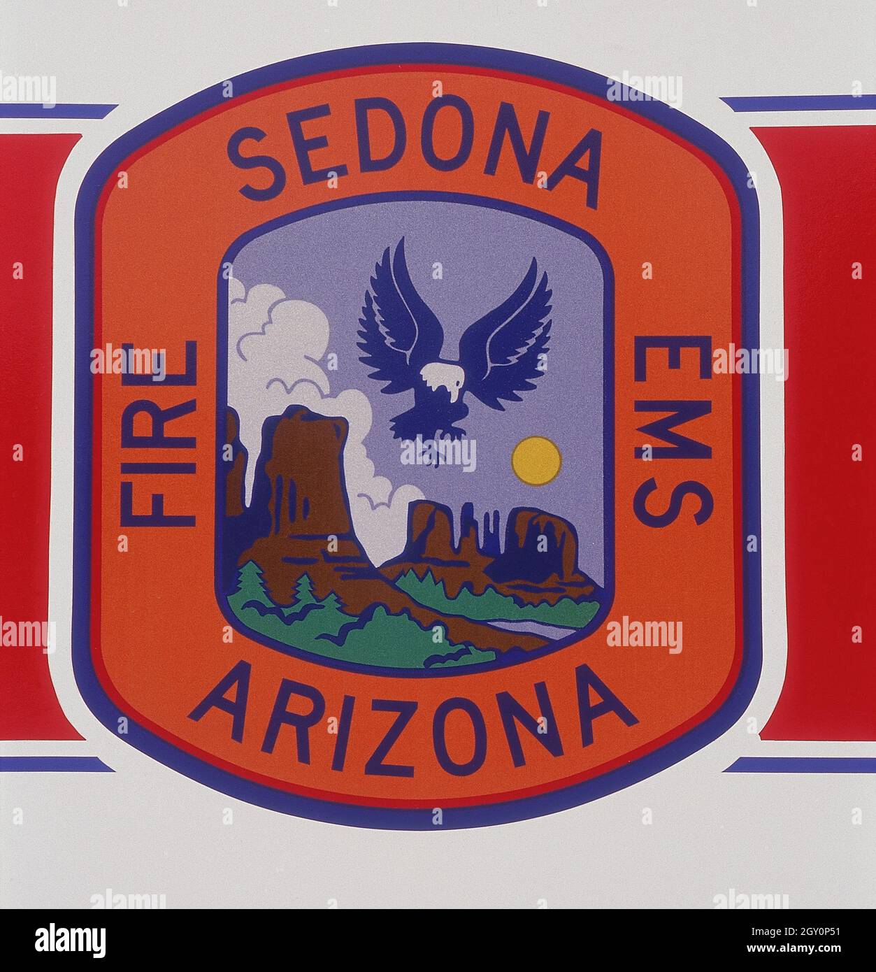 Ambulance badge logo hi-res stock photography and images - Alamy