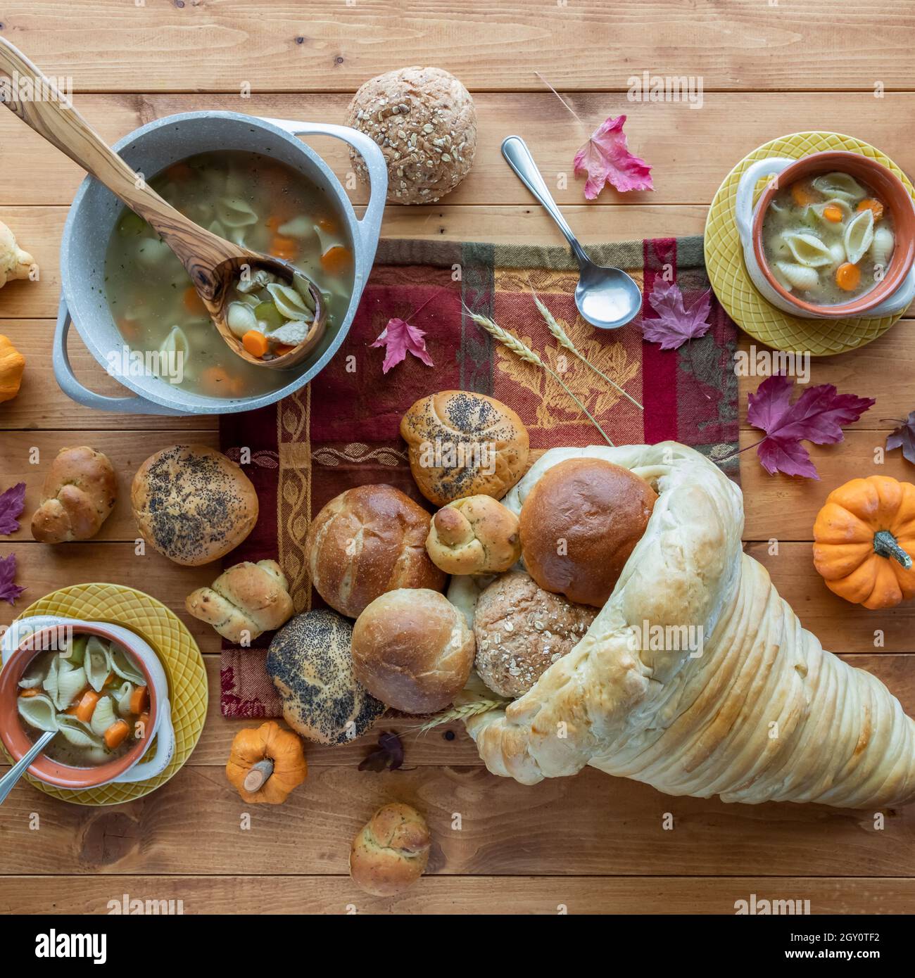 Overflowing cornucopia hi-res stock photography and images - Alamy