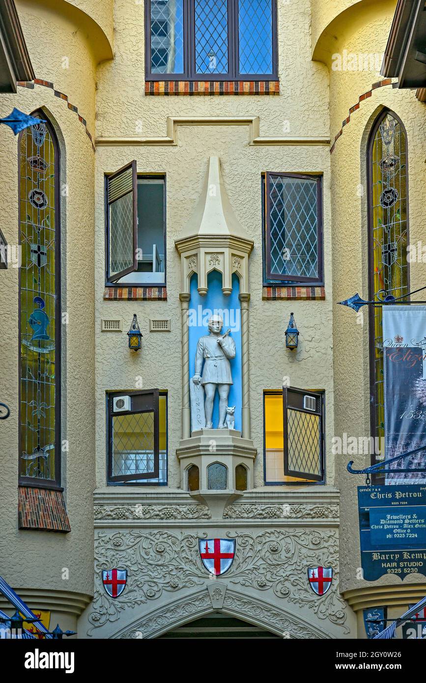 Western Australia, Perth. London Court is a shopping arcade located in ...