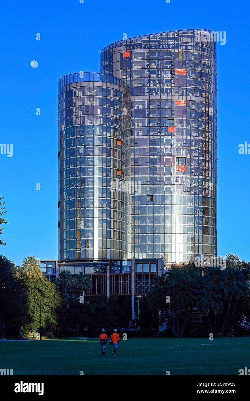 Western Australia, Perth. The luxury Ritz-Carlton Hotel in Elizabeth ...