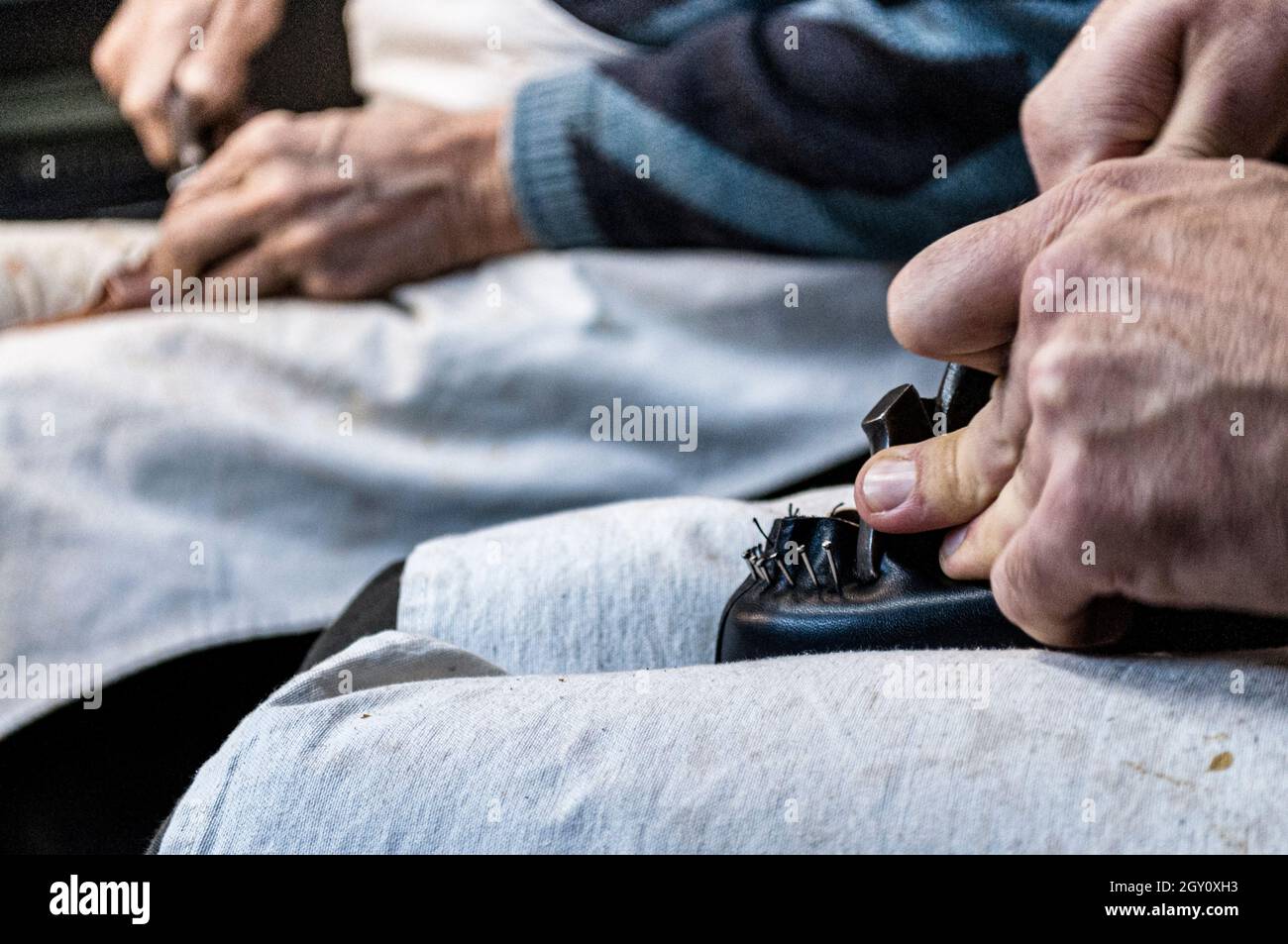 Shoe manufacturing hi-res stock photography and images - Alamy