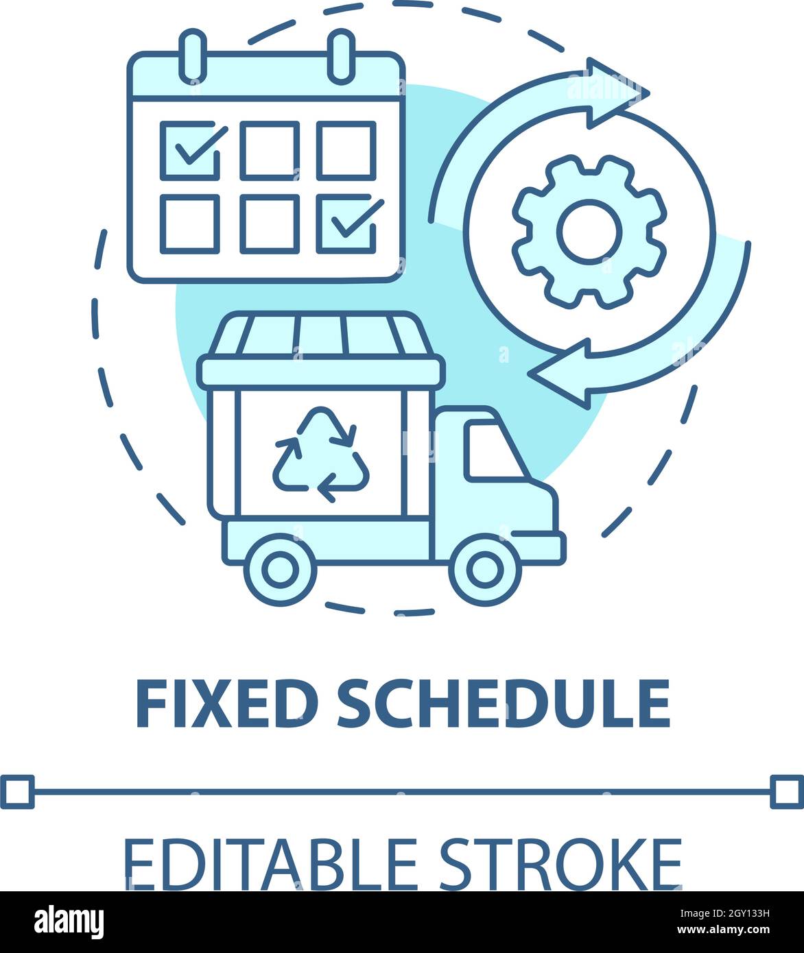 Disposal schedule Cut Out Stock Images & Pictures - Alamy