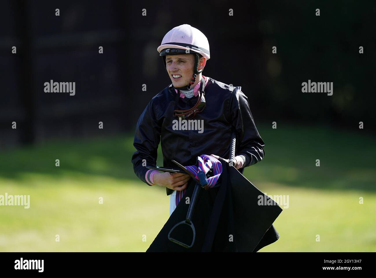 Jockey George Wood at Nottingham Racecourse. Picture date: Wednesday ...