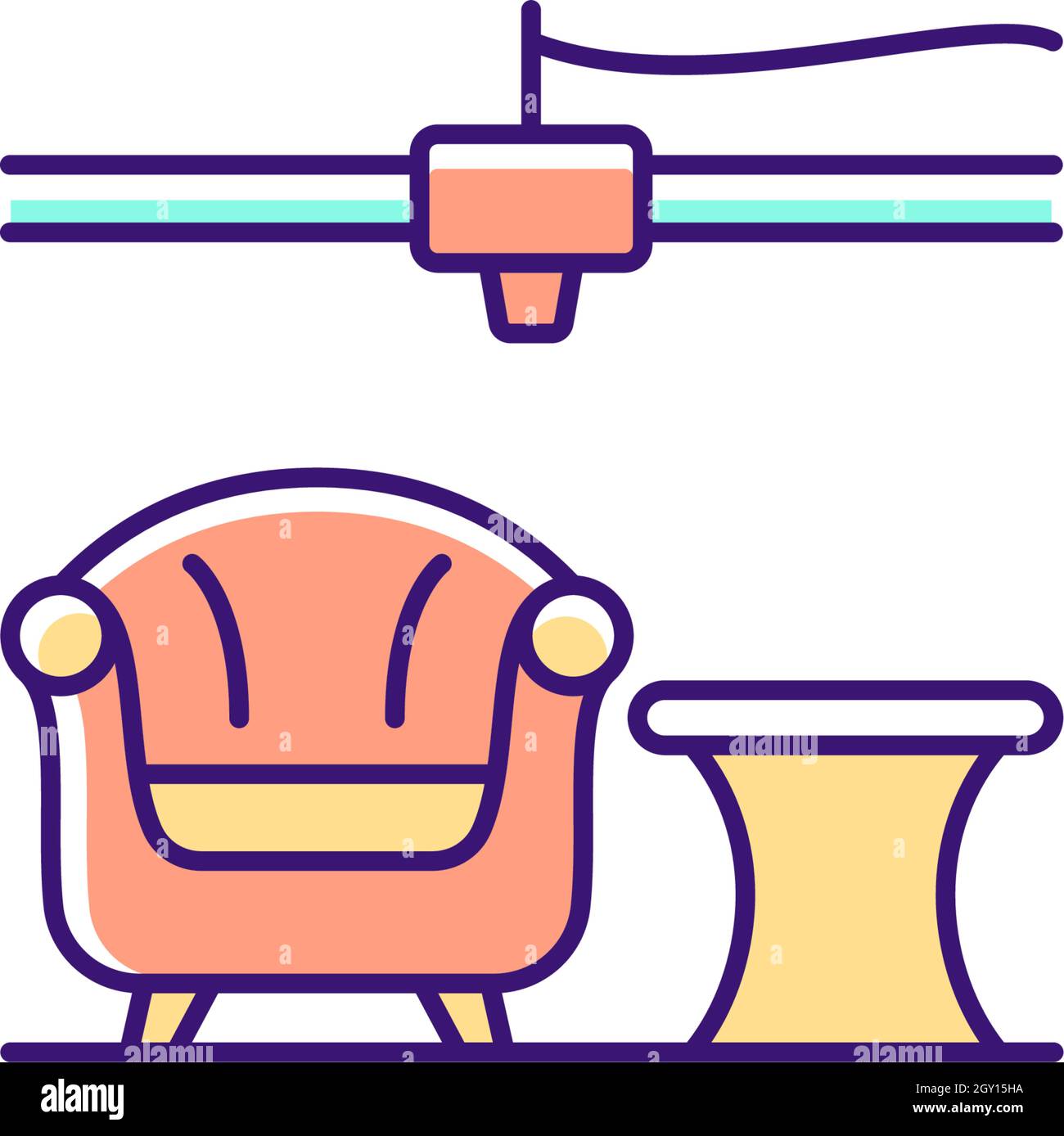 Furniture process Cut Out Stock Images & Pictures - Alamy