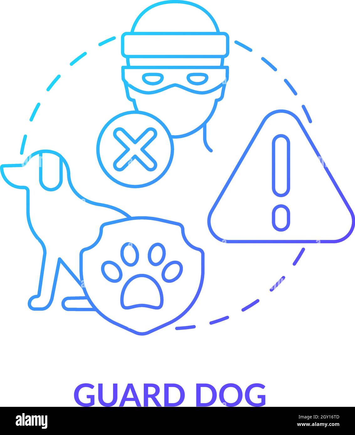 Blue guard house Stock Vector Images - Alamy