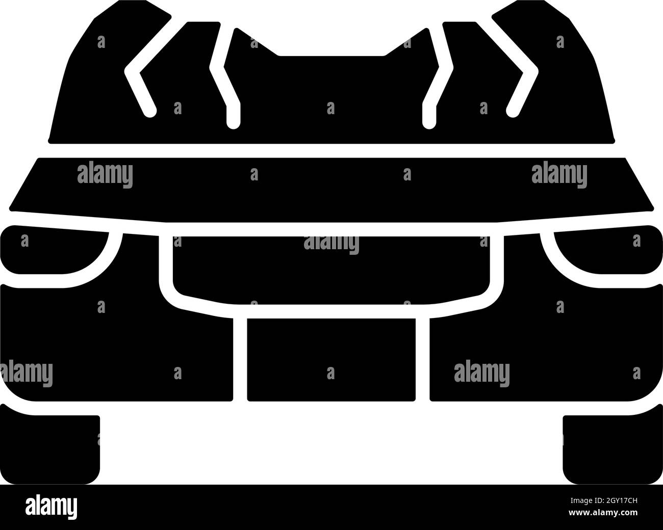 Car roof damage black glyph icon Stock Vector Image & Art - Alamy