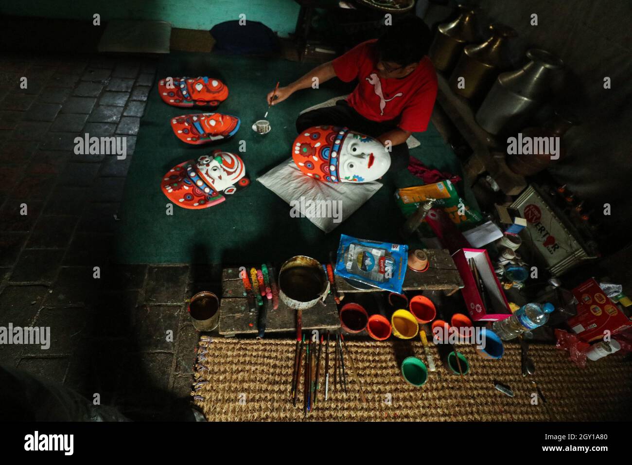 Nawa durga hi-res stock photography and images - Alamy