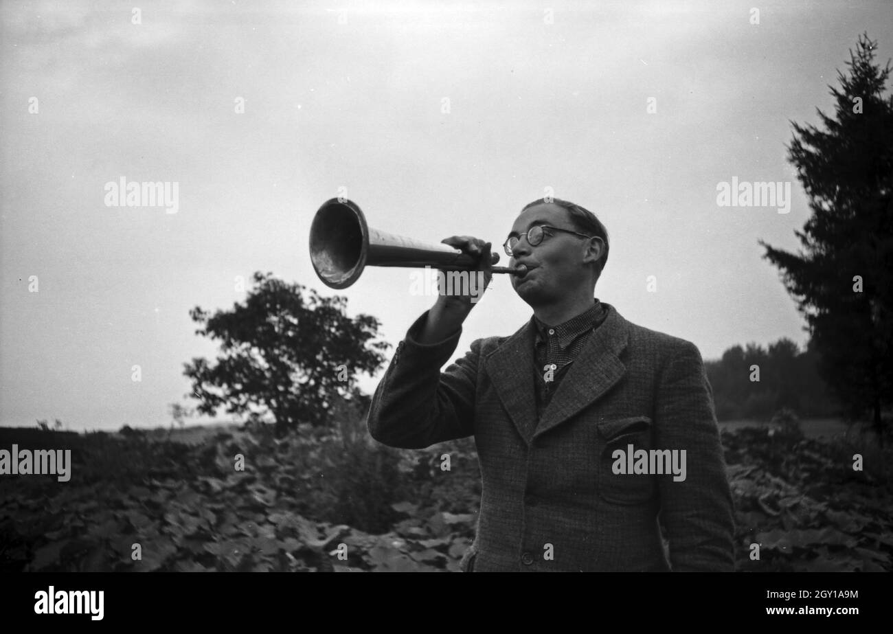 In der Kuranstalt "Jungborn" von Rudolf Just im Harz, Deutschland ...
