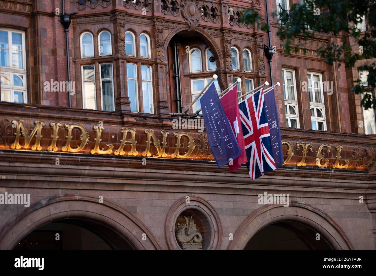 The conservative party conference manchester hi-res stock photography ...