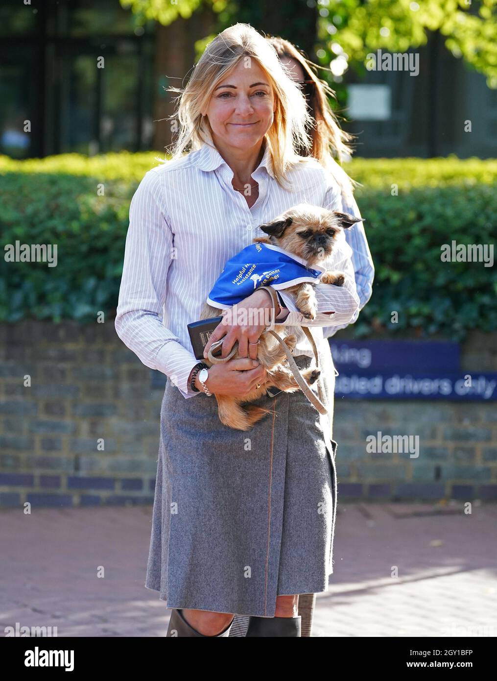 Phillipa Copleston-Warren leaves Isleworth Crown Court in West London ...