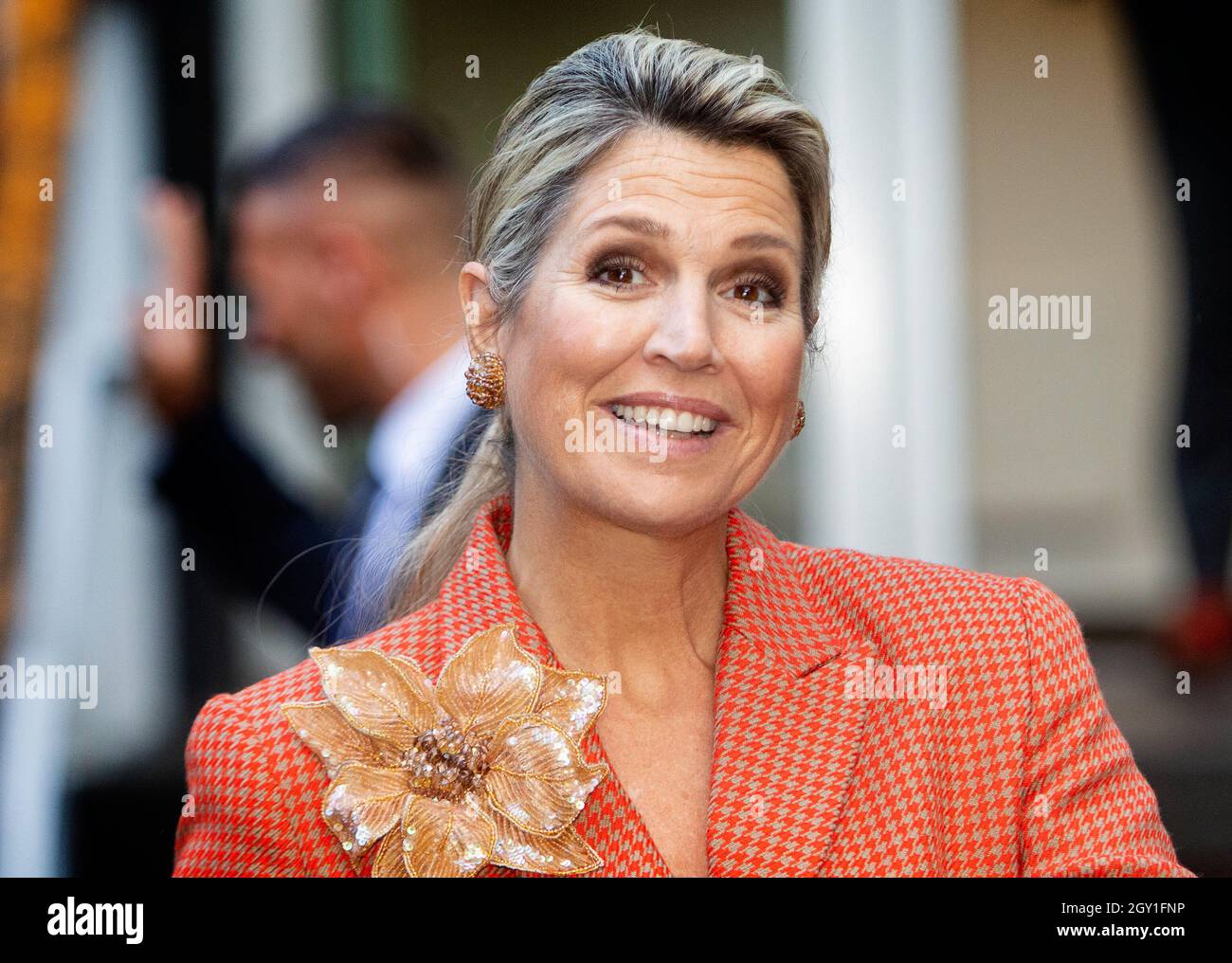 Queen Maxima pays working visit to Trimbos Institute in Utrecht. The ...