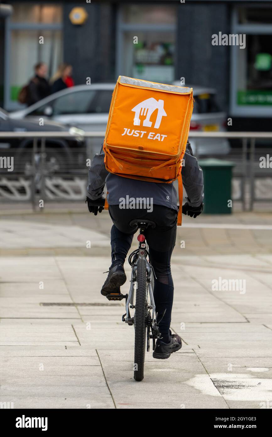 Orange just eat bag hi-res stock photography and images - Alamy
