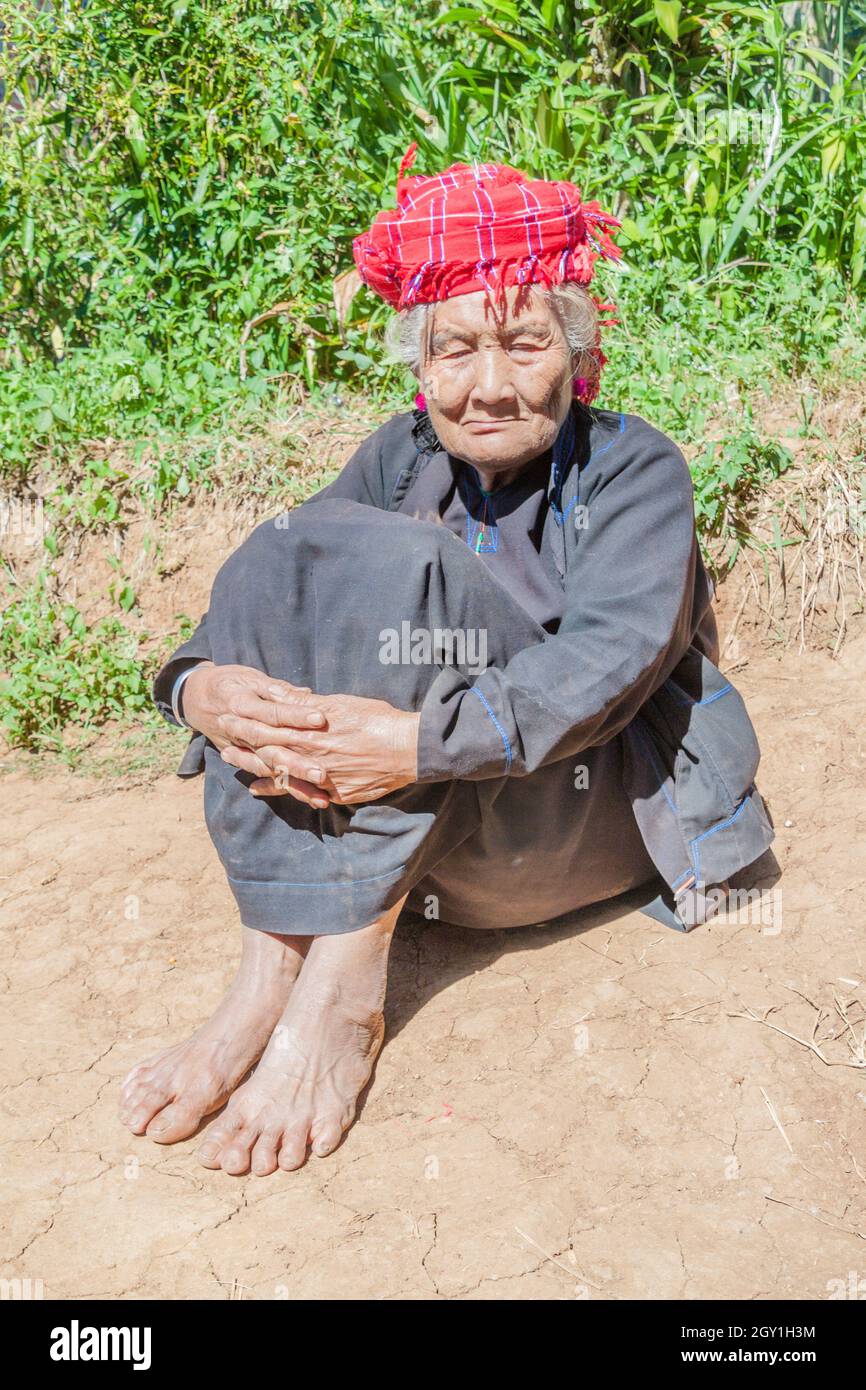 Village lady hi-res stock photography and images - Alamy