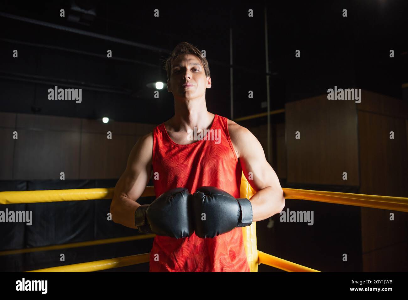 Boxing corner man hi-res stock photography and images - Alamy