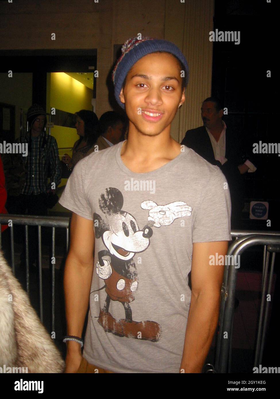 London, UK. Bluey Robinson attends a party to celebrate Dappy's new ...