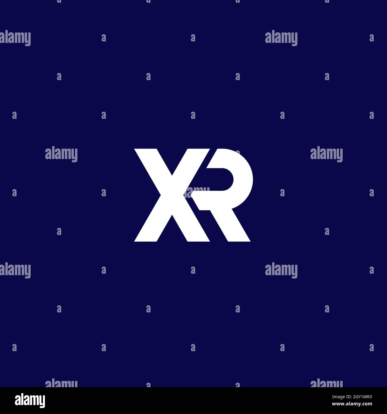 XR letters logo design, vector Stock Vector Image & Art - Alamy