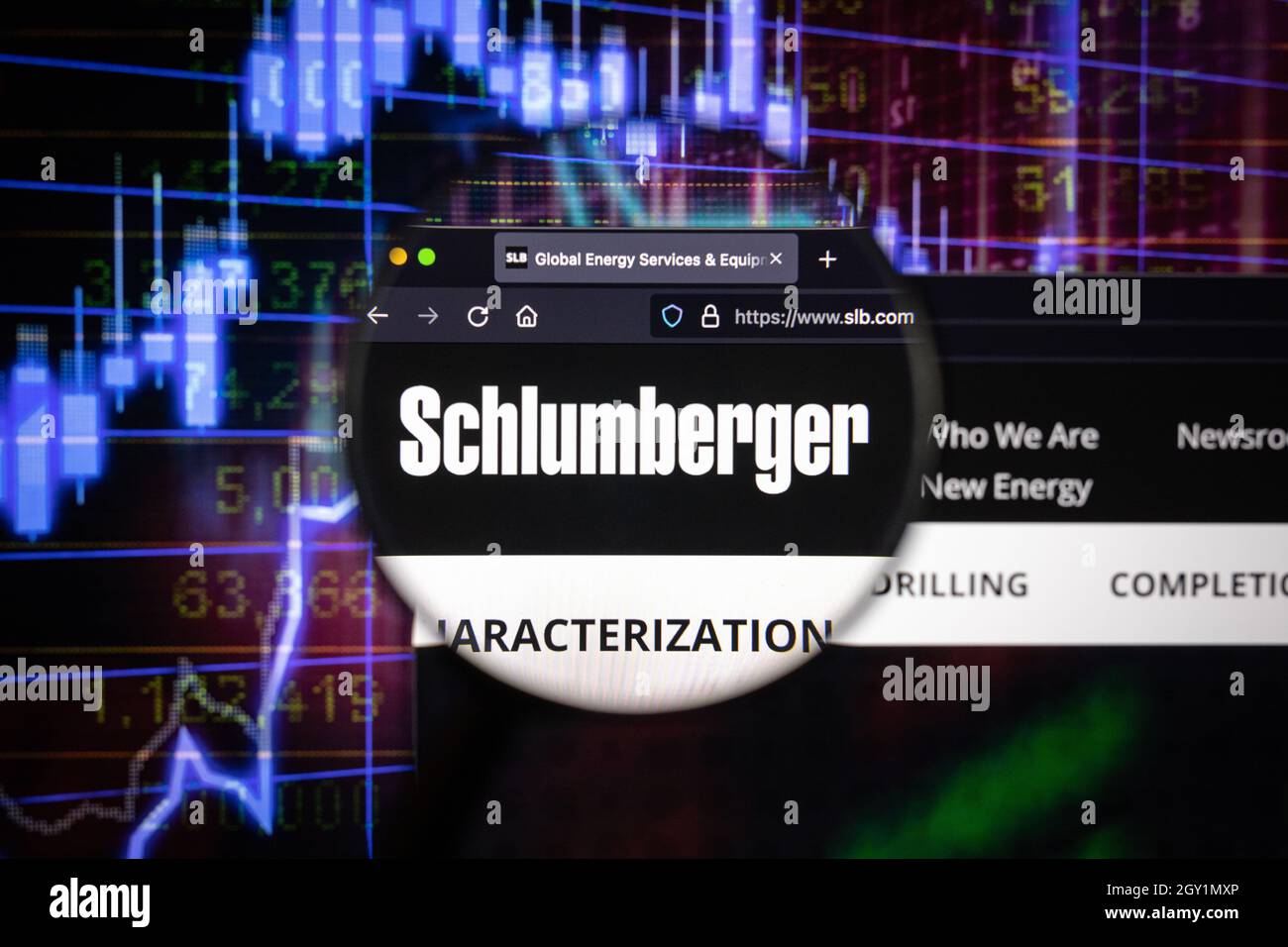 Schlumberger logo hi-res stock photography and images - Alamy