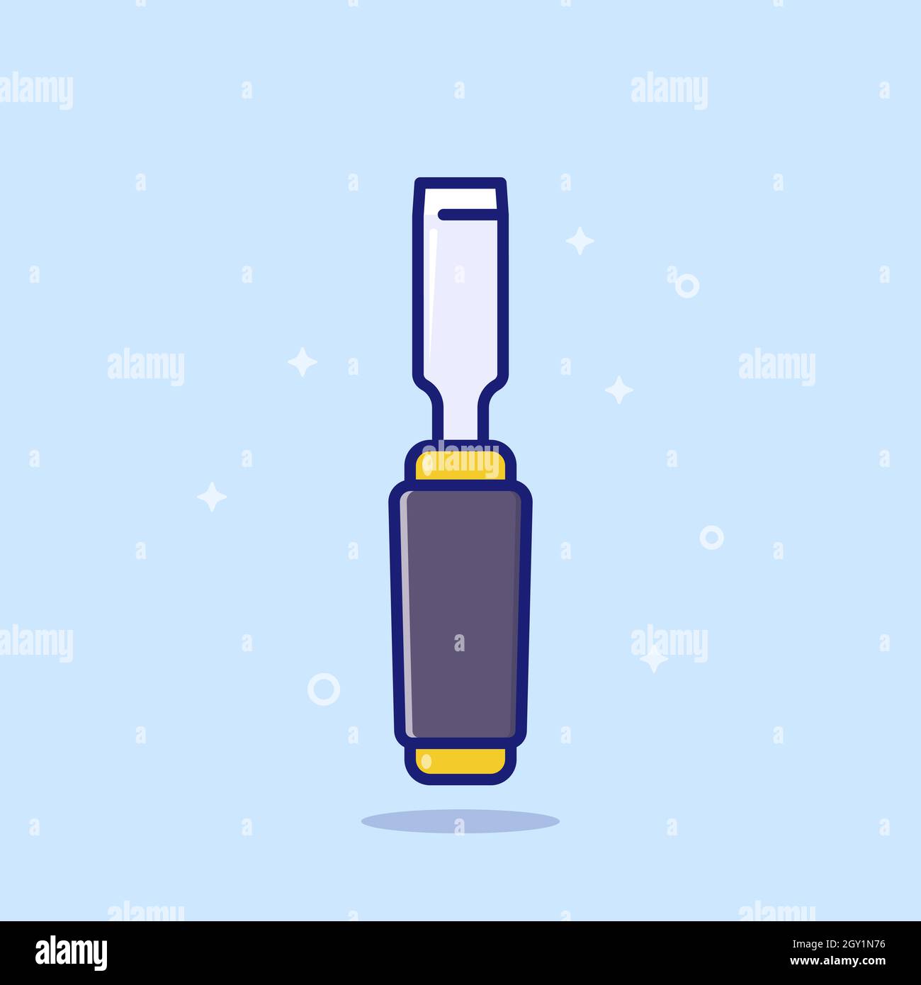 Woodwork tool icon outline hi-res stock photography and images - Alamy