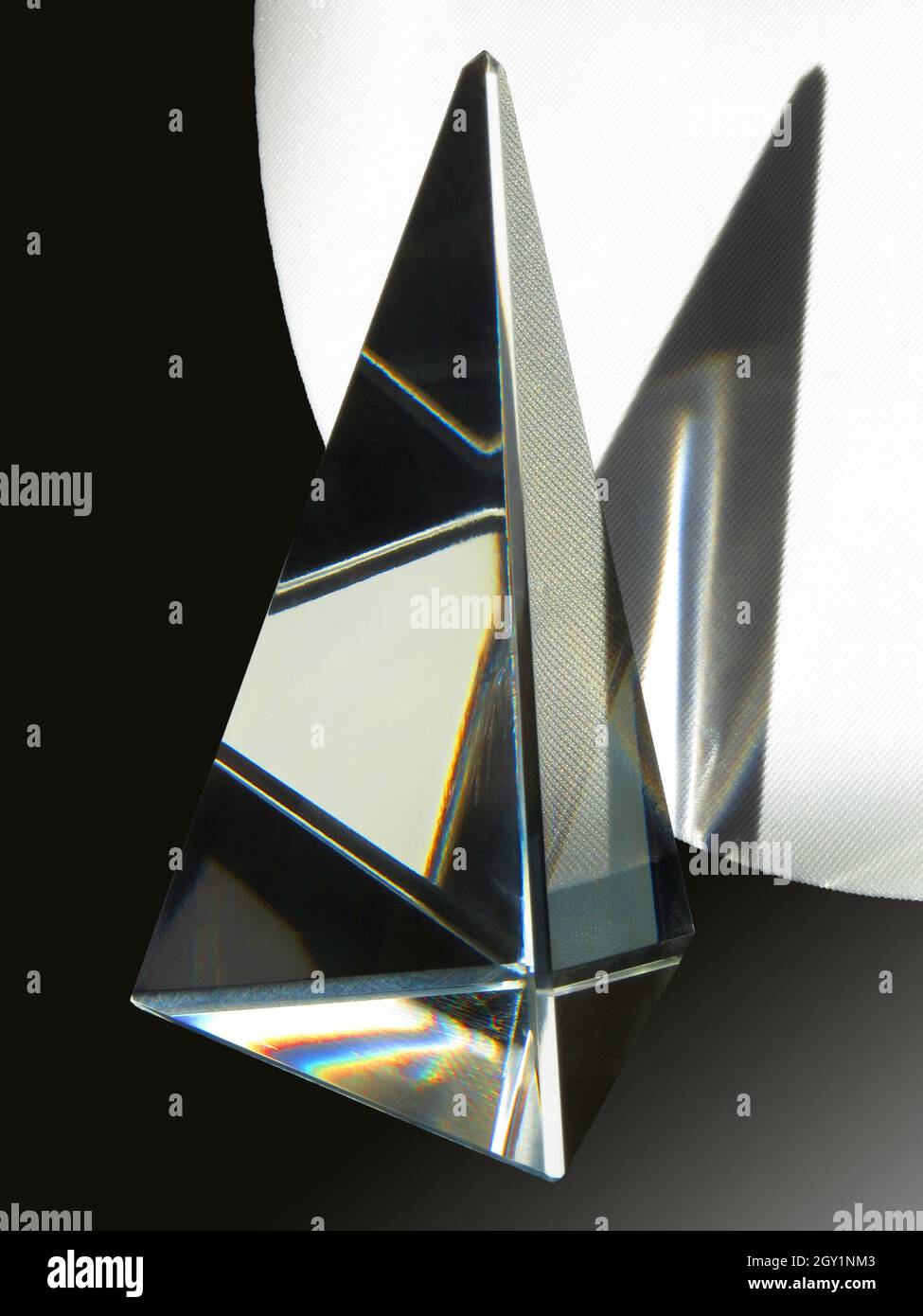 Light refraction triangle hi-res stock photography and images - Alamy