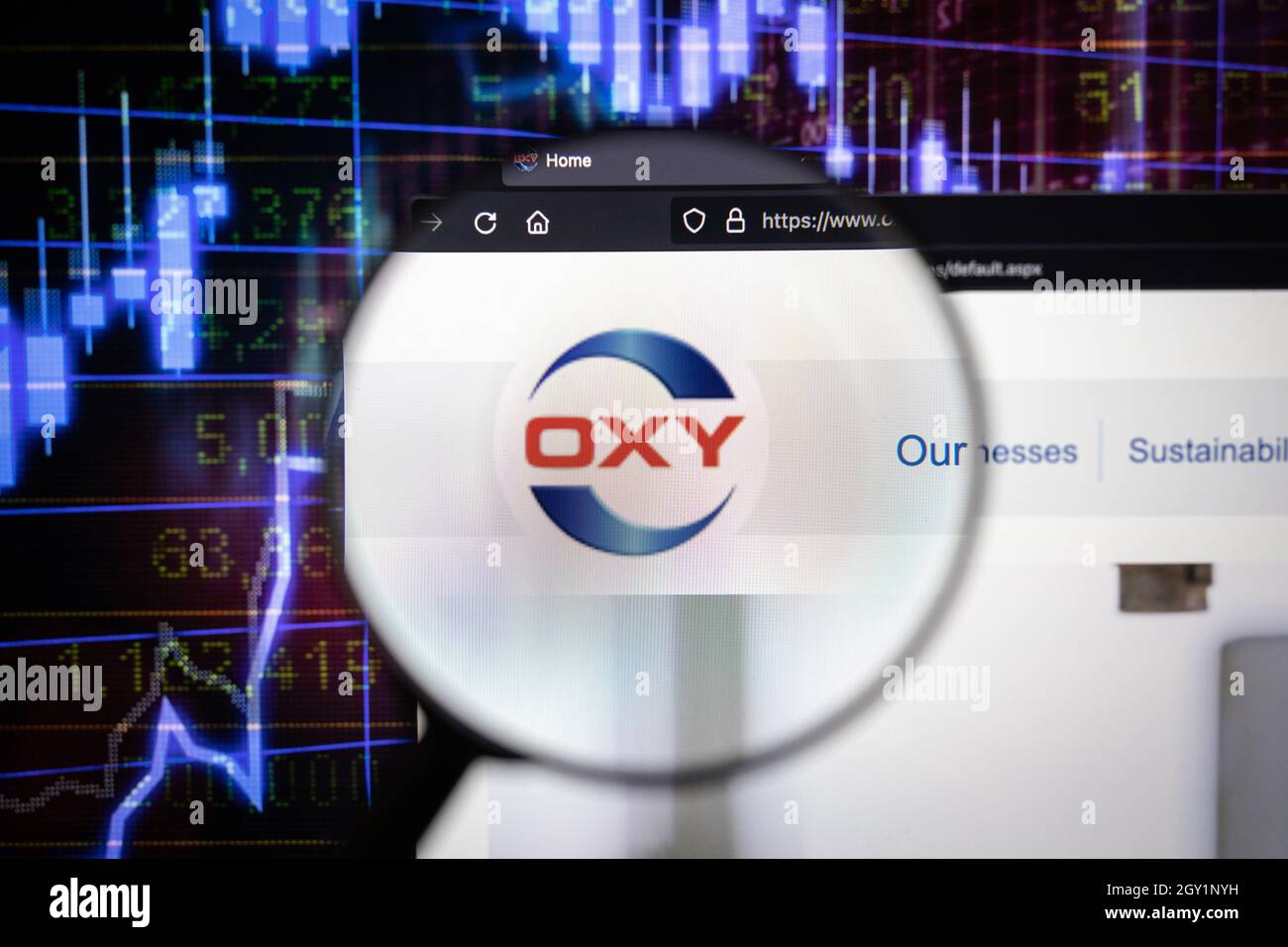 Oxy technology logo hi-res stock photography and images - Alamy