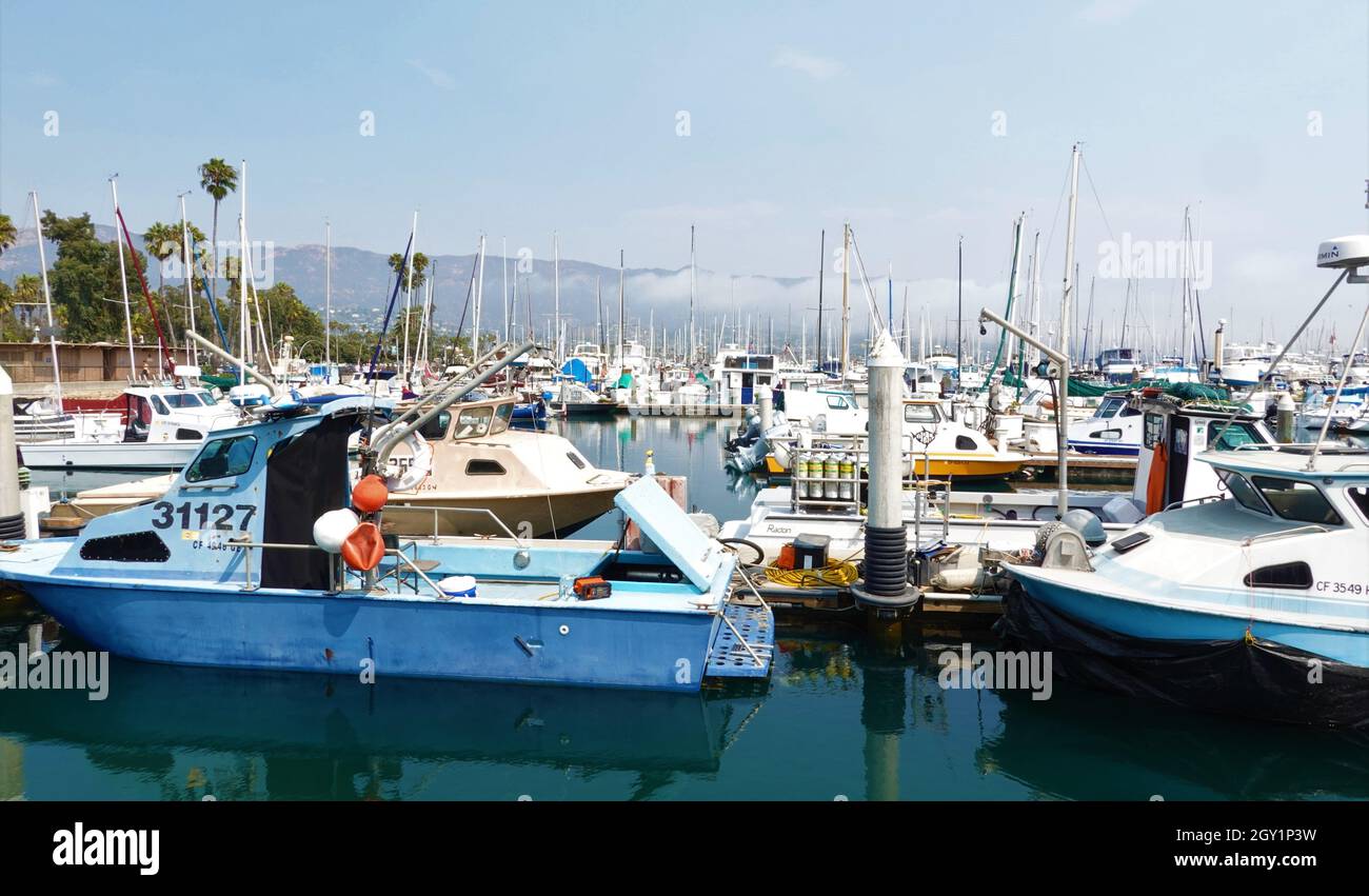 Santa Barbara Harbor View High Resolution Stock Photography and Images ...