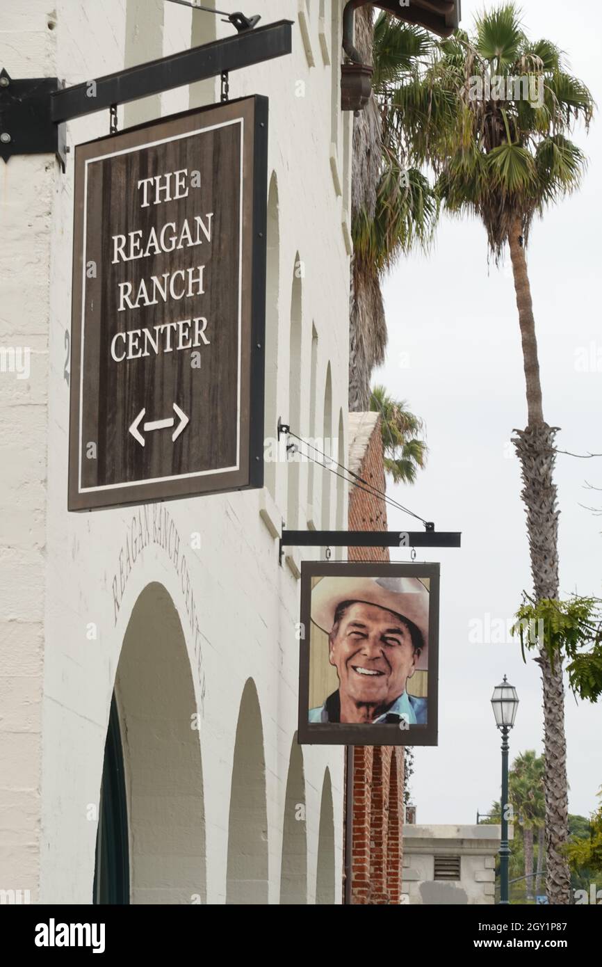 Ronald Reagan Ranch Center, Santa Barbara, California, USA Stock Photo ...