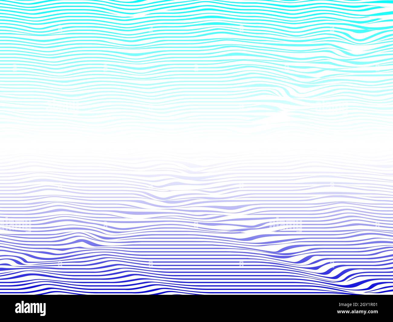 Abstract water and air meeting background as horizon Stock Photo - Alamy