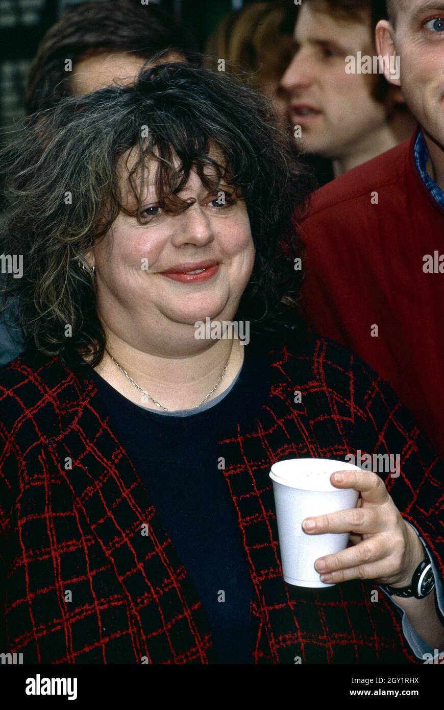 UK. Comedian, Jo Brand. Circa 1990s. Ref: LMK11-32019-040112 Stock ...