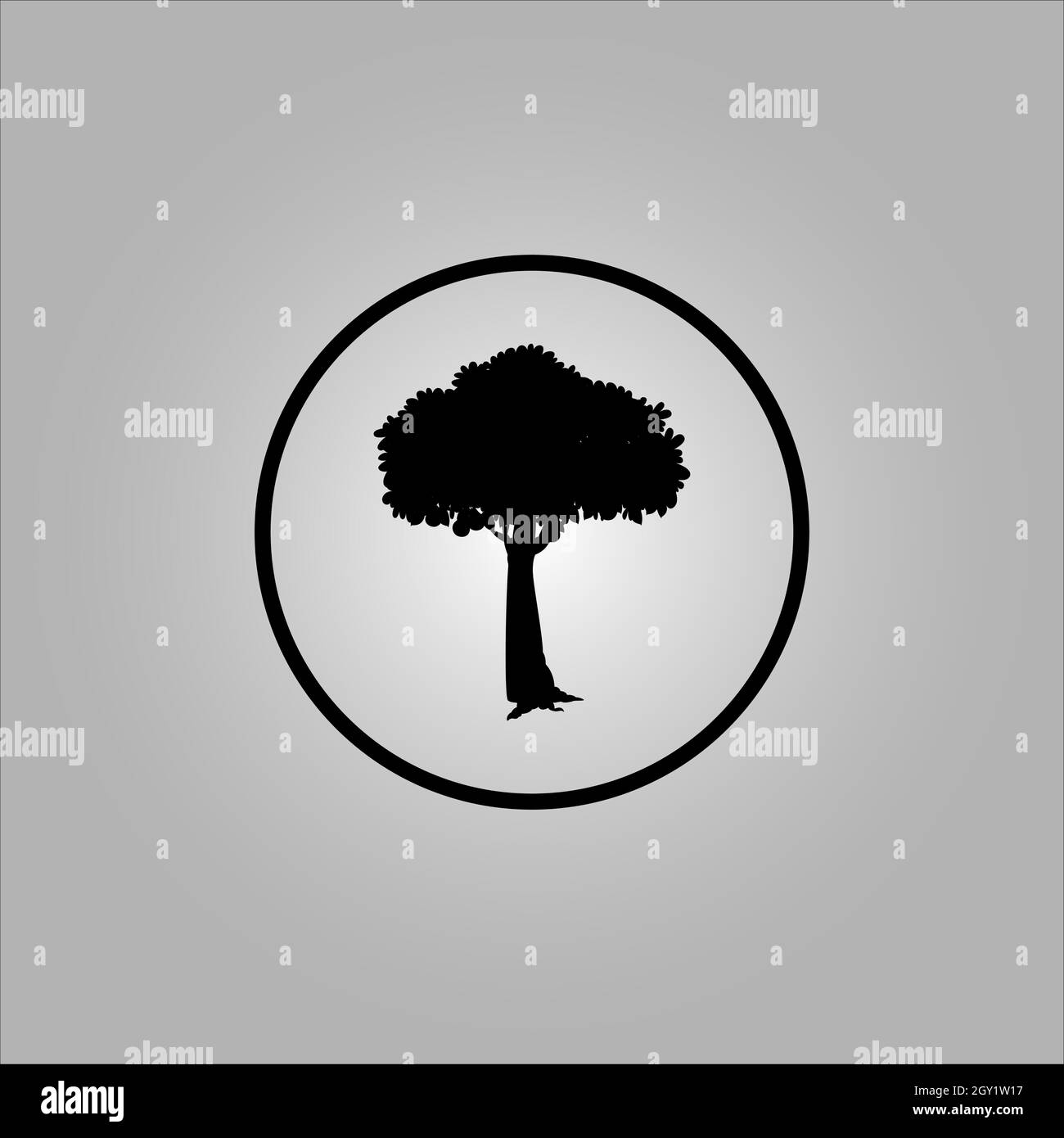 best tree logo design or best tree icon. perfect for company logo or ...