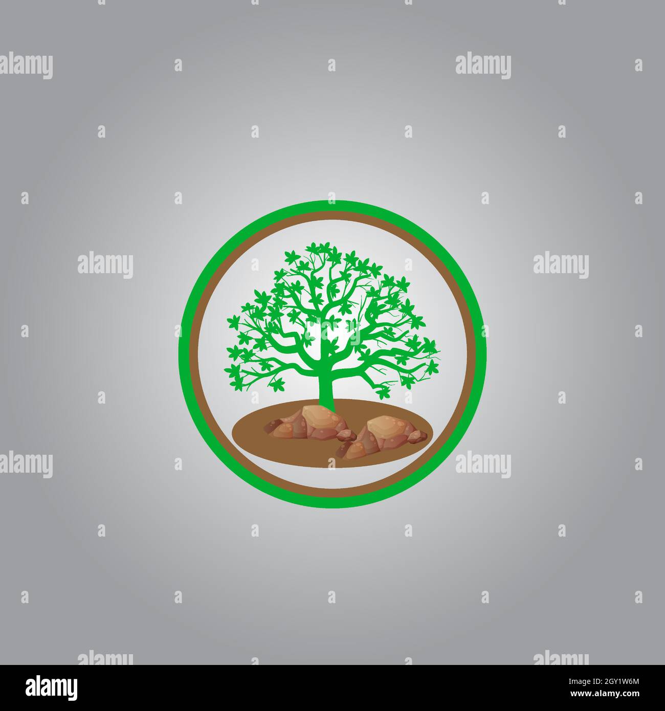 best tree logo design or best tree icon. perfect for company logo or ...