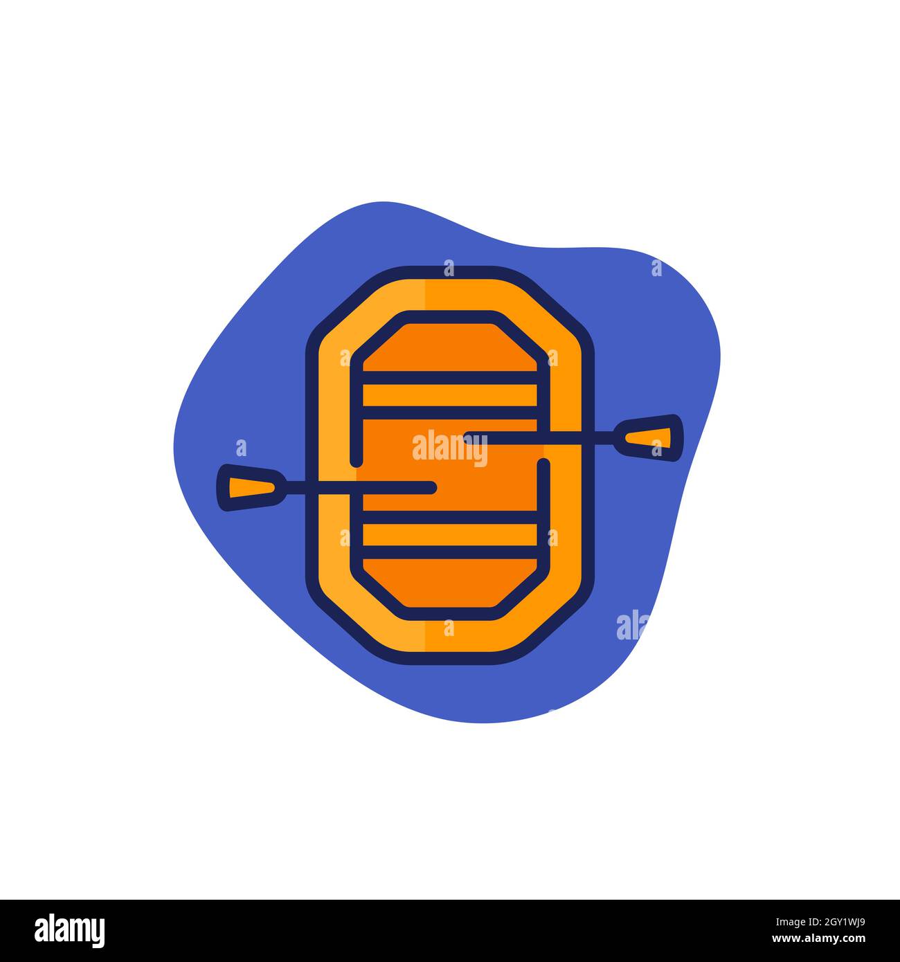 Whitewater rafter Stock Vector Images - Alamy