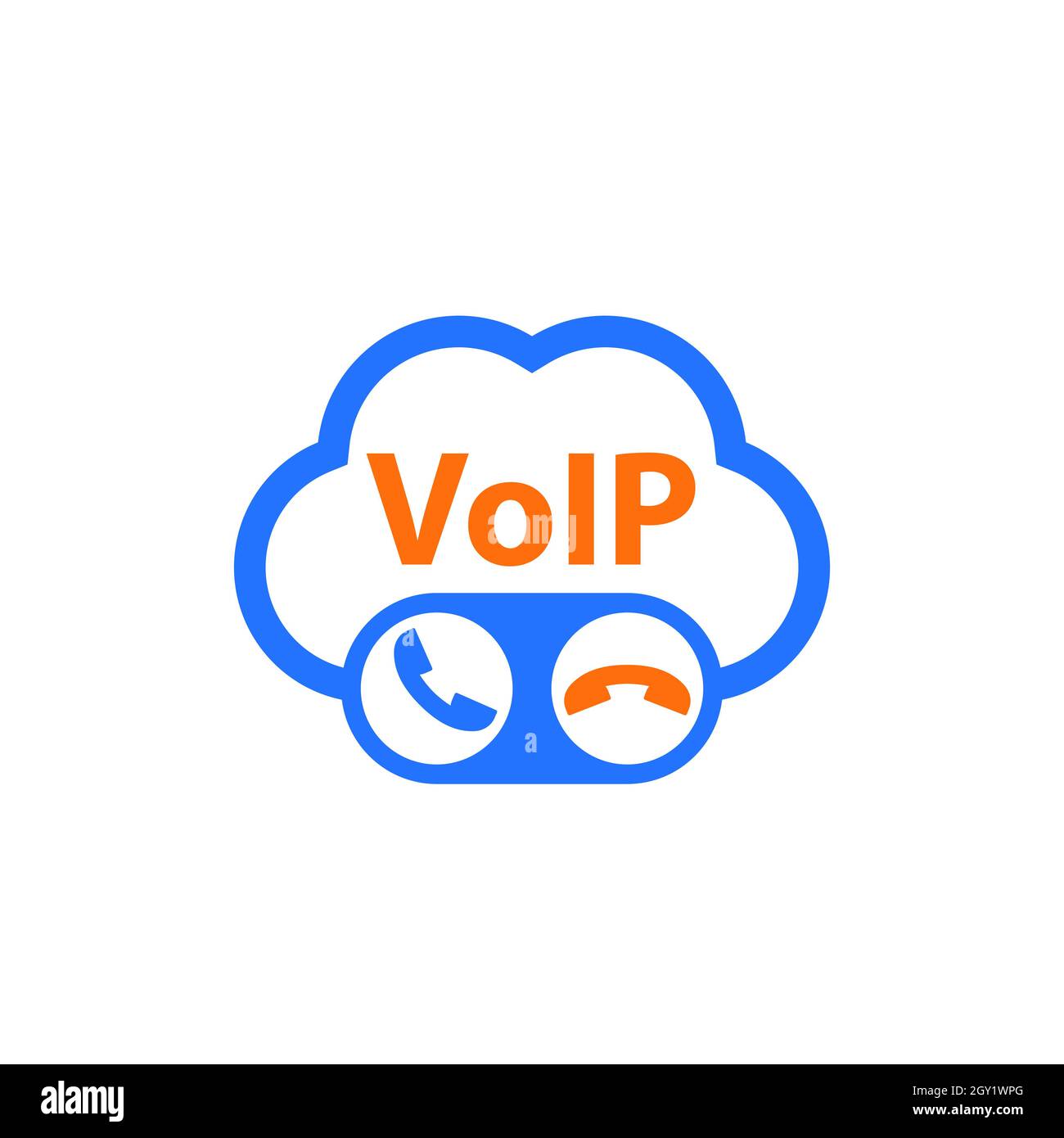 Voip calls vector icon on white Stock Vector Image & Art - Alamy