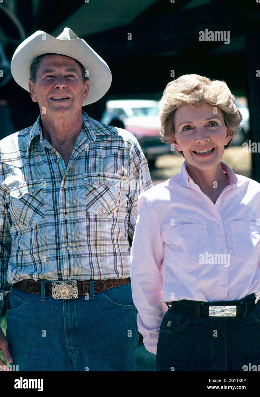 Nancy reagan ronald reagan ranch hi-res stock photography and images ...