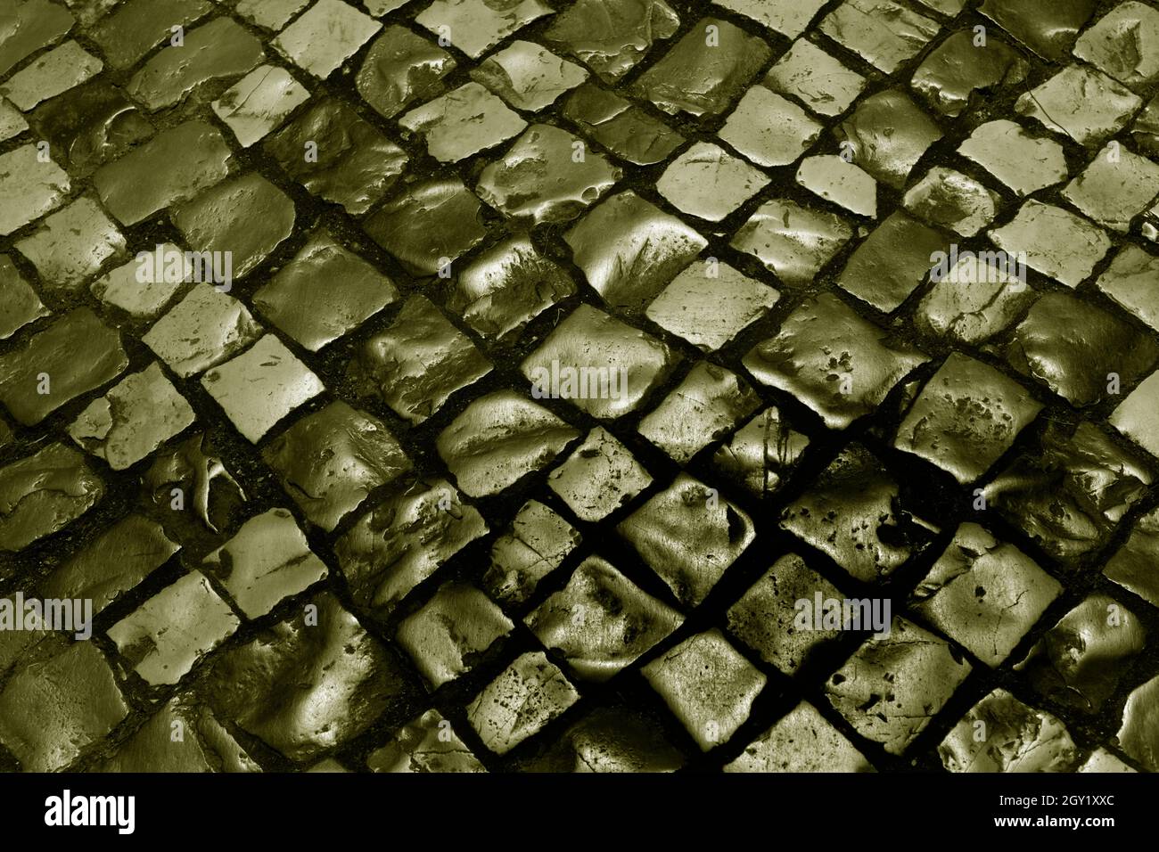 Gold pavement hi-res stock photography and images - Alamy