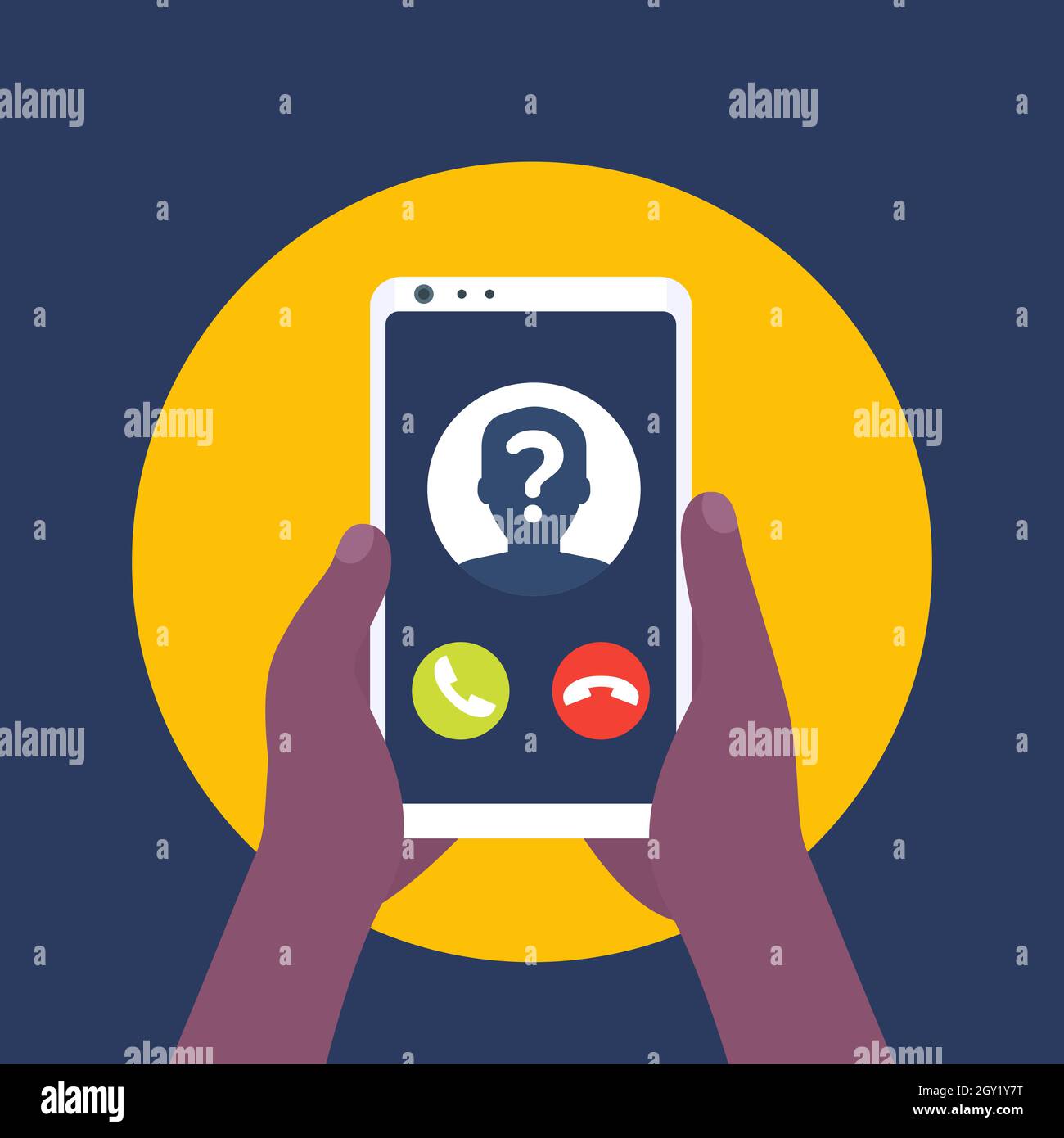 Hoax call Stock Vector Images - Alamy