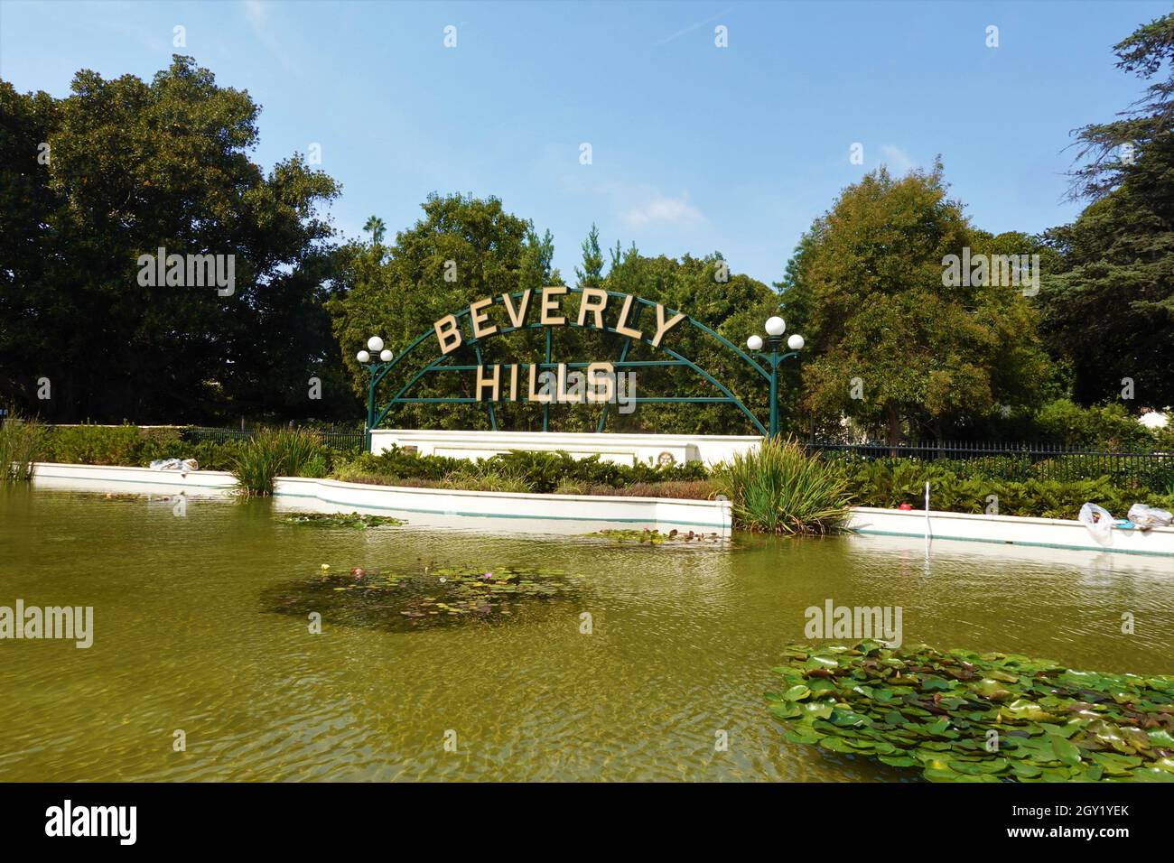 Famous Beverly Hills Sign, Beverly Hills, Los Angeles, California ...