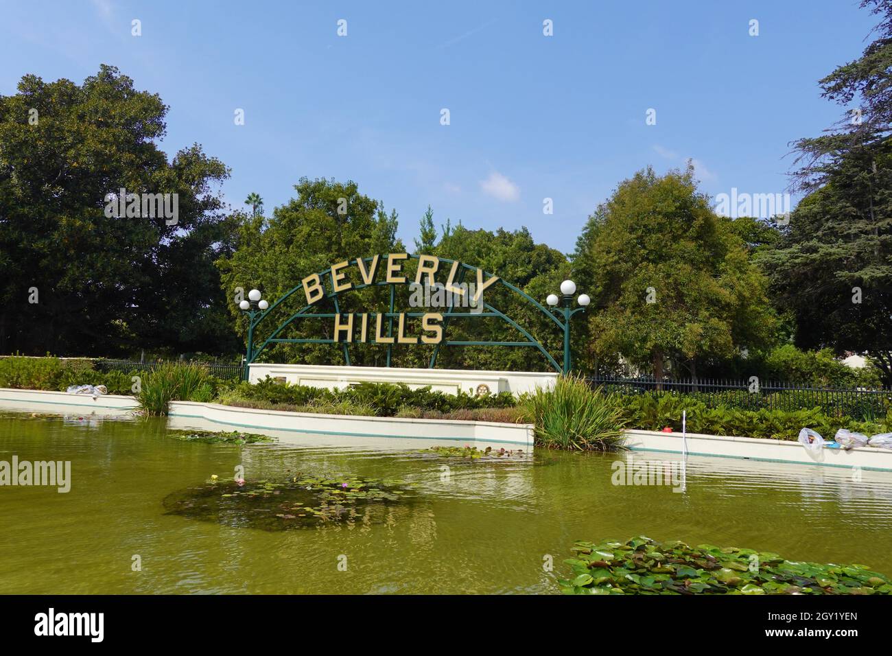 Famous Beverly Hills Sign, Beverly Hills, Los Angeles, California ...