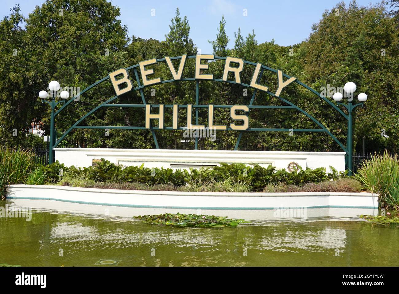 Famous Beverly Hills Sign, Beverly Hills, Los Angeles, California ...