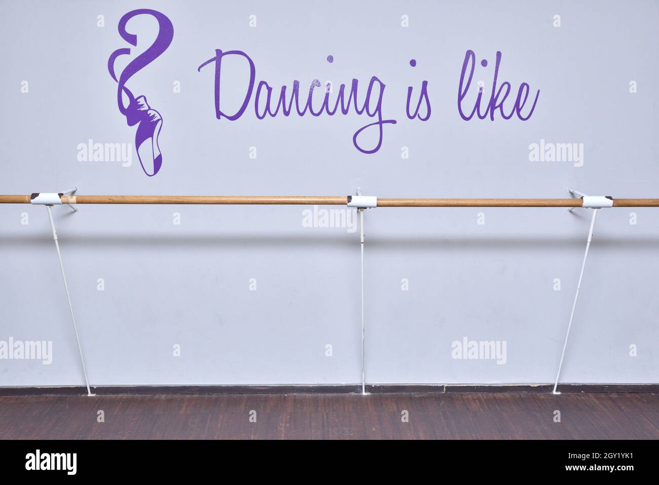 Wall with written sentence hi-res stock photography and images - Alamy