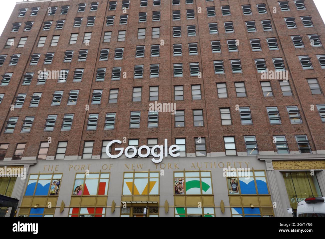 Google offices, Eighth Avenue, Chelsea, New York, USA Stock Photo - Alamy