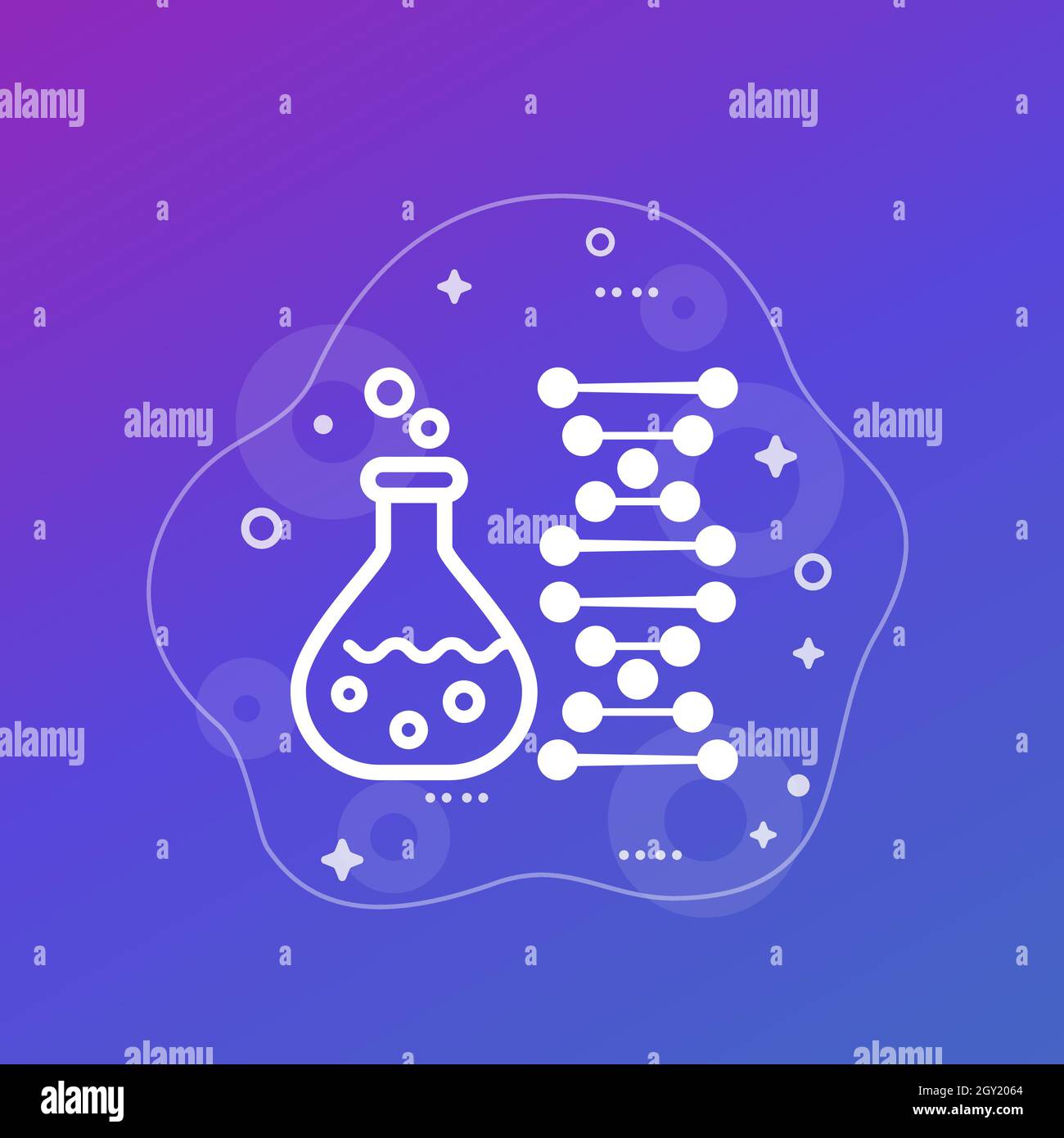 Laboratory testing process Stock Vector Images - Alamy