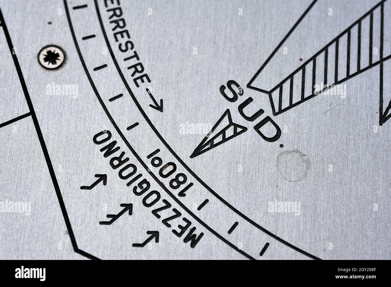 French map compass hi-res stock photography and images - Alamy