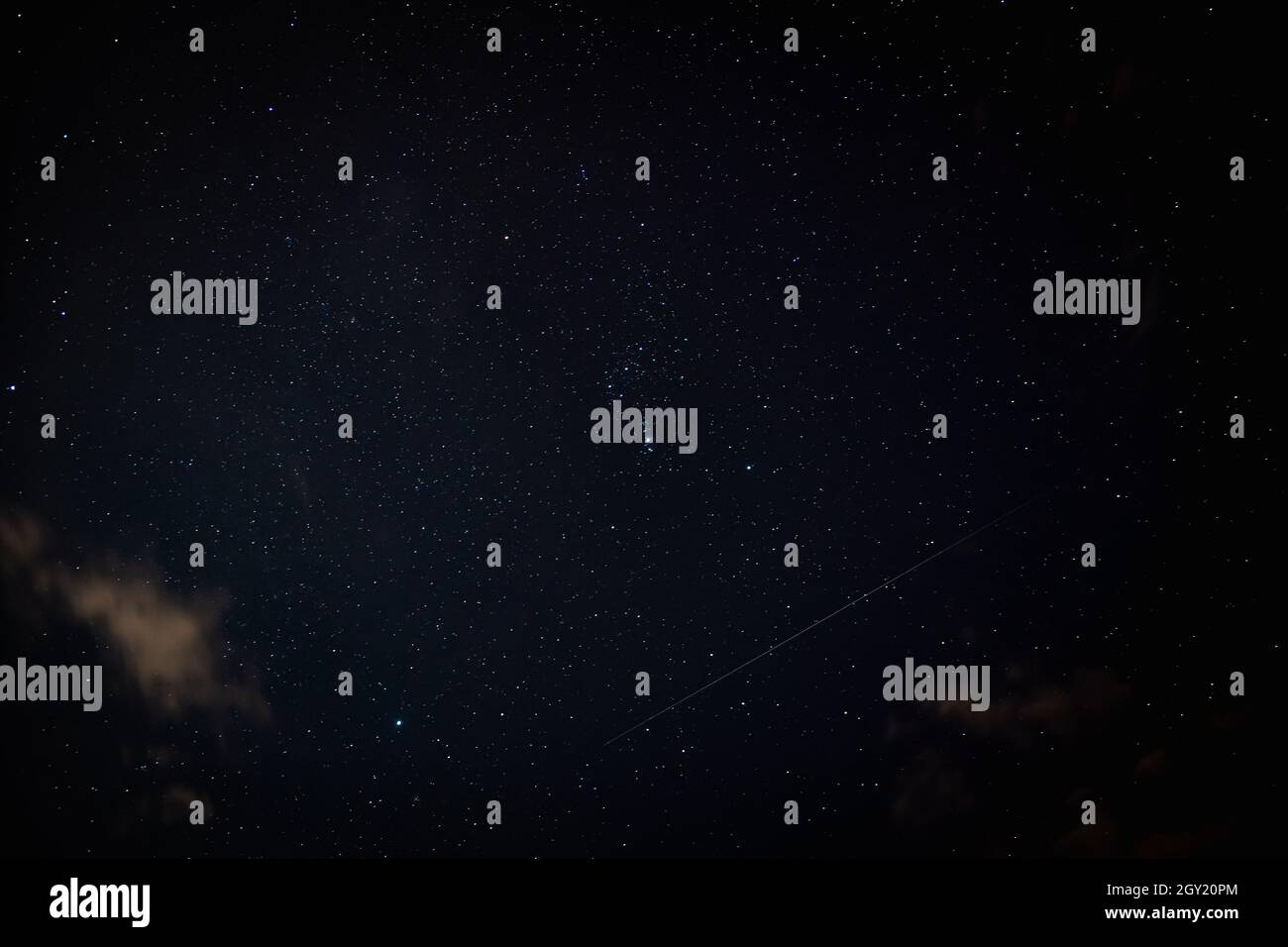 magnificent shooting star. makes you wonder where its heading Stock ...